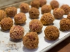 Lick My Spoon | Roasted Beet and Goat Cheese Arancini with Balsamic Glaze