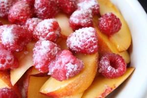 Lick My Spoon | Nectarine and Raspberry Crisp Recipe